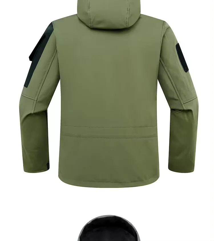 Men's Formal Winter Tactical Uniform Set with Waterproof Black Hat OEM ...