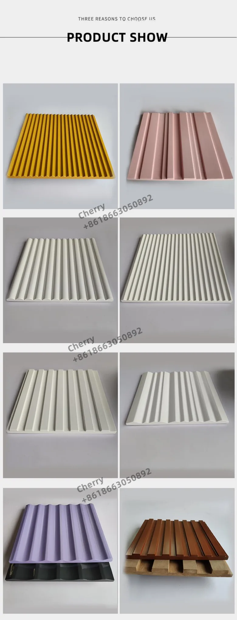 Half Round Fluted/battened Flexible Curved Panels Veneer Wood Panels 3d ...