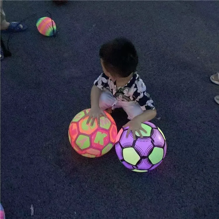 Outdoor Sport Flashing Racket Ball - Inflatable & Luminous