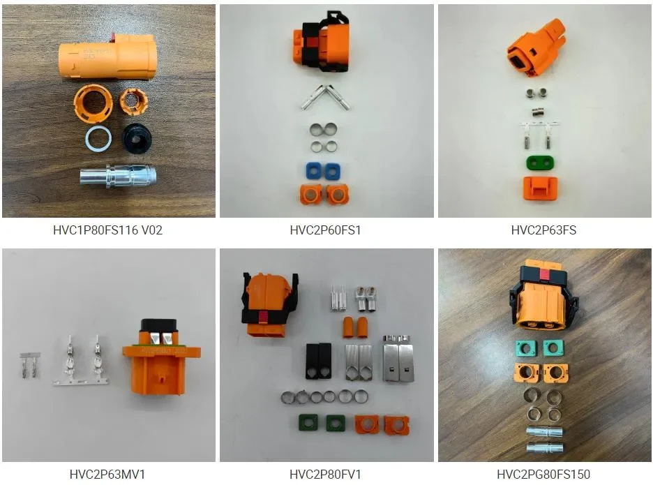 High Voltage Hvil 2 Pins Plug HVC2P63MV106 New EV Inlet/Outlet with ...