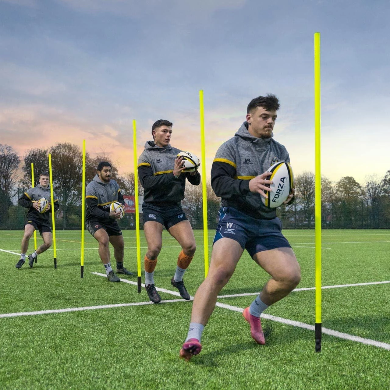 Agility Training Poles Set for Soccer Football Training - ODM