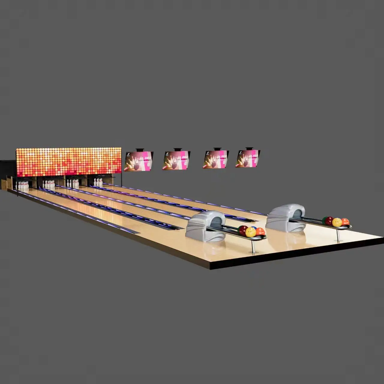 High Quality Commercial Console Arcade - Adult Bowling Machine