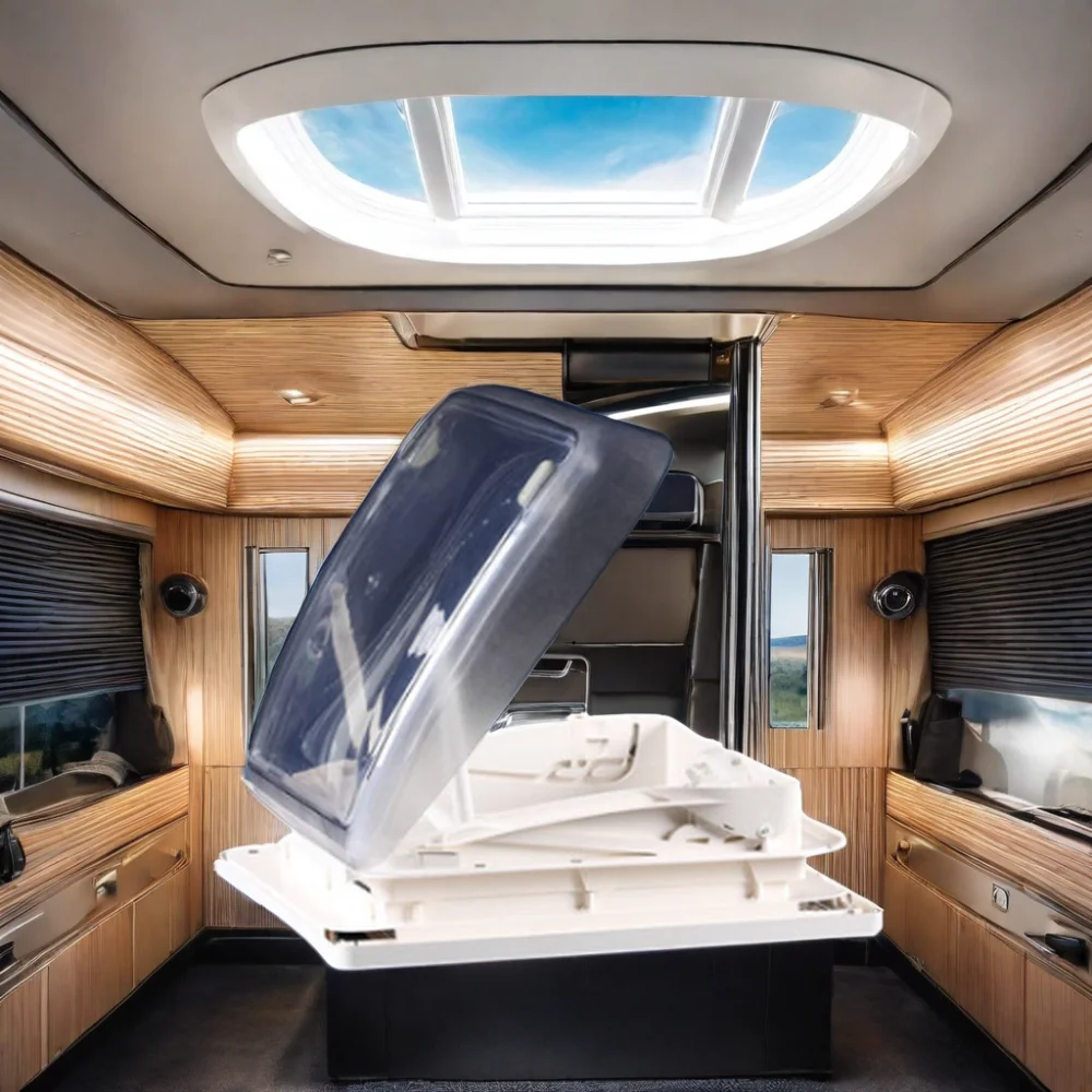 RV Roof Skylight Windows for Motorhome and RV Campers for Trucks ...