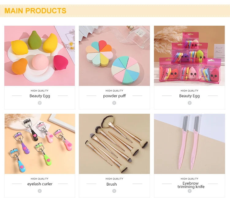 New Fruit Shapes Beauty Sponge Custom Private Label Cosmetics Blender ...