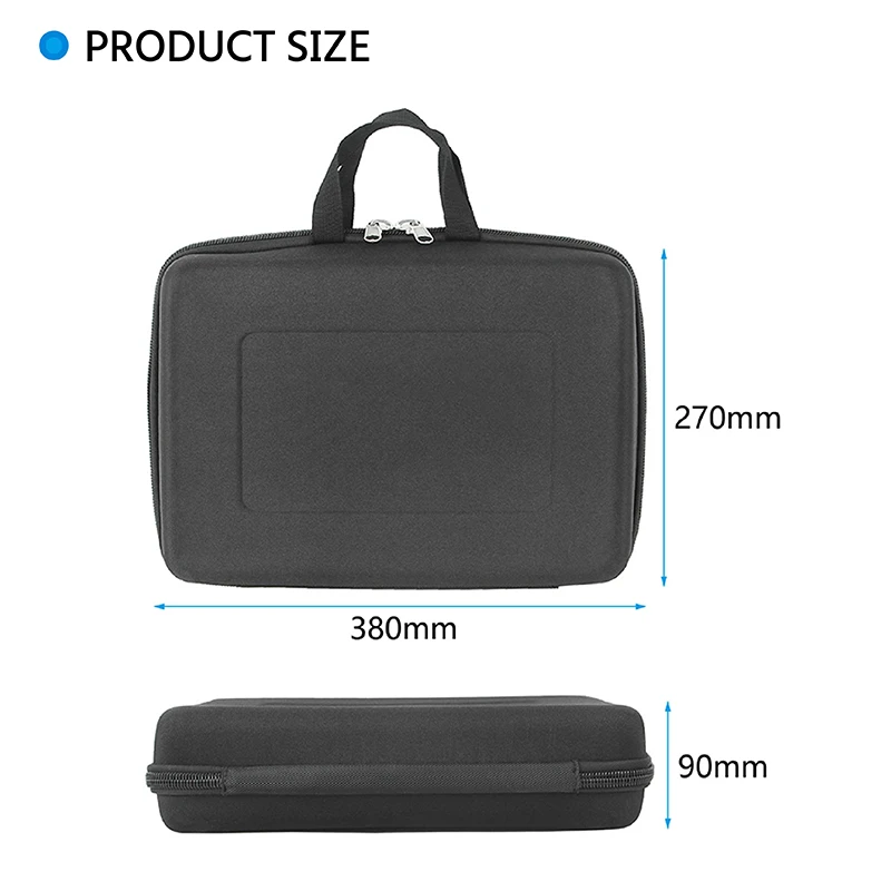 Factory Custom Anti-shock Travel Eva Hard Zipper Storage Carry Cases ...