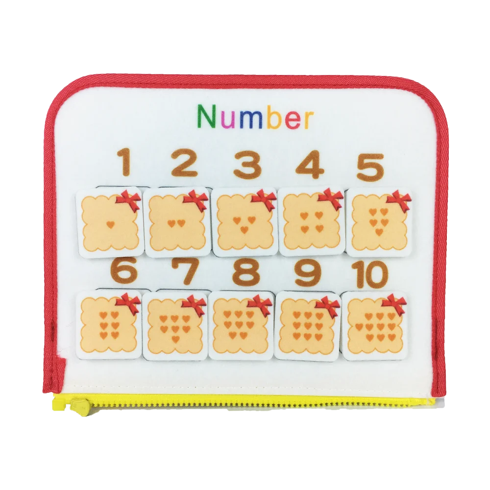 Kids Montessori Sensory Toddle Activity Busy Board Bag For Toddler 1 3 ...