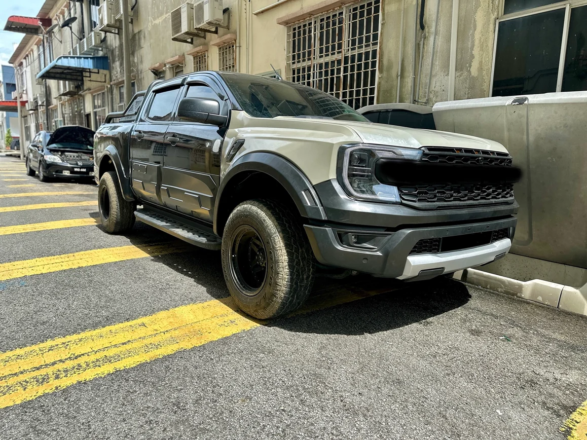 Siru 2023 Abs Front Grill With Led Lights Compatible With Truck For ...