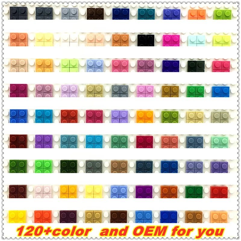 120+color 3024 Building Blocks Plate and OEM Color 1x1 Plate Brick 1*1 ...