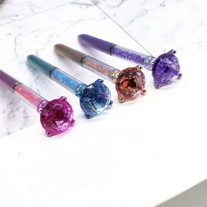 Promotional Diamond Ball Point Pen Office Supply Gifts Stock 1.0mm ...