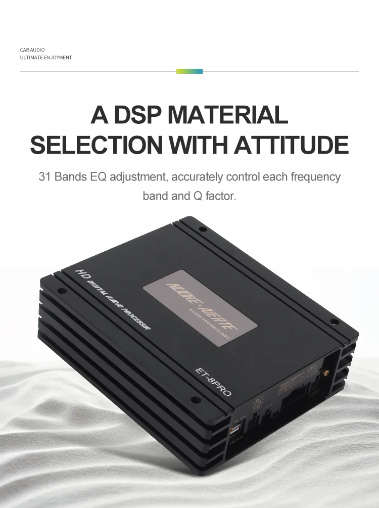 12v Dsp Audio Processor 6ch Channels Car Amplifier With Dsp Technology ...