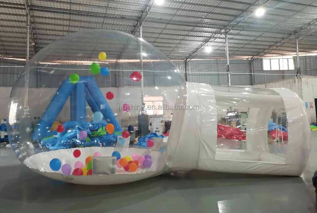 Kids Party Fun House Giant Clear Inflatable Crystal Igloo Dome Balloons ...