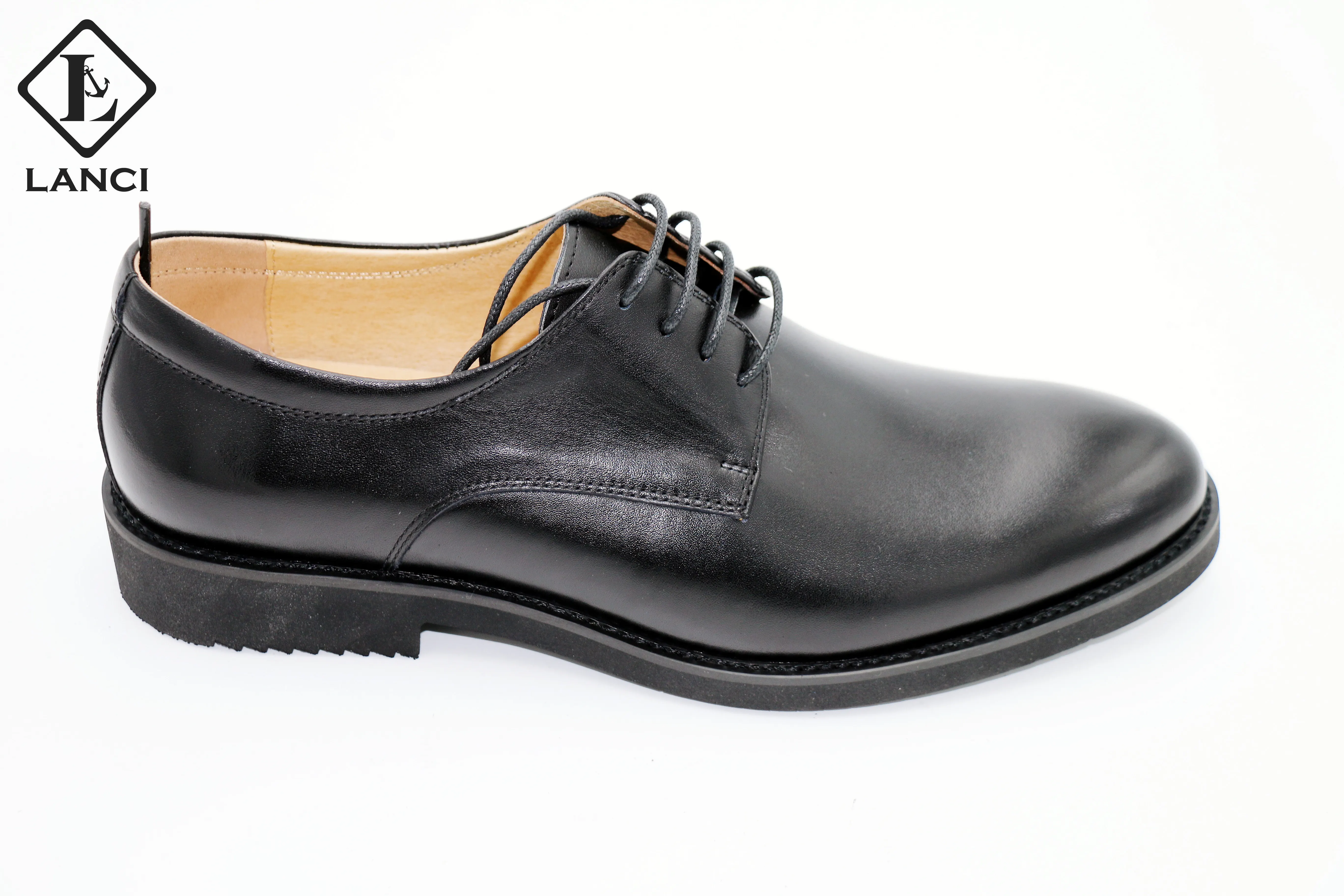 LANCI 2022 Factory Supply Men Shoes - Genuine Leather Dress Shoes & Oxfords