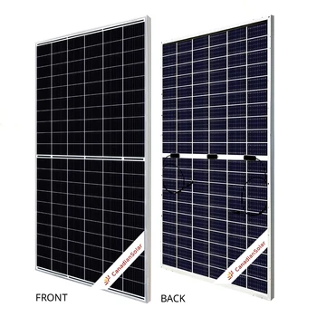 Tier 1 Pv Solar Module Panel Canadian N-type Good Price And High ...