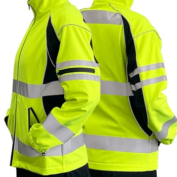 Custom Warm And Windproof Engineering Hi Vis Safety High Visibility ...
