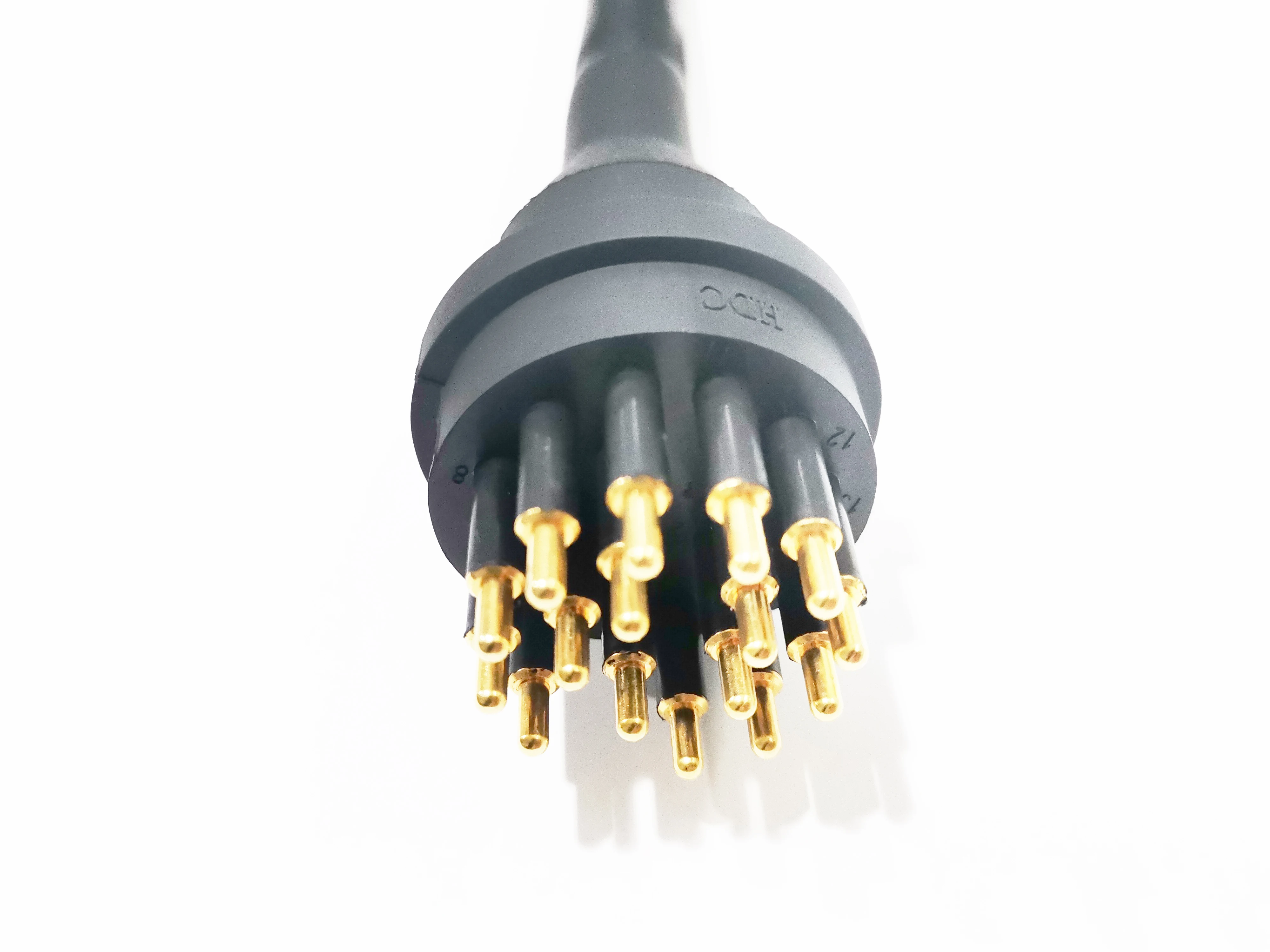 H-il16m Subsea Waterproof Connector 16-pin Circular Watertight ...