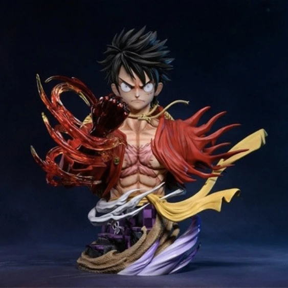 Japan Anime OP GK Evil Luffy Bust 1:4 action figure for collection ...