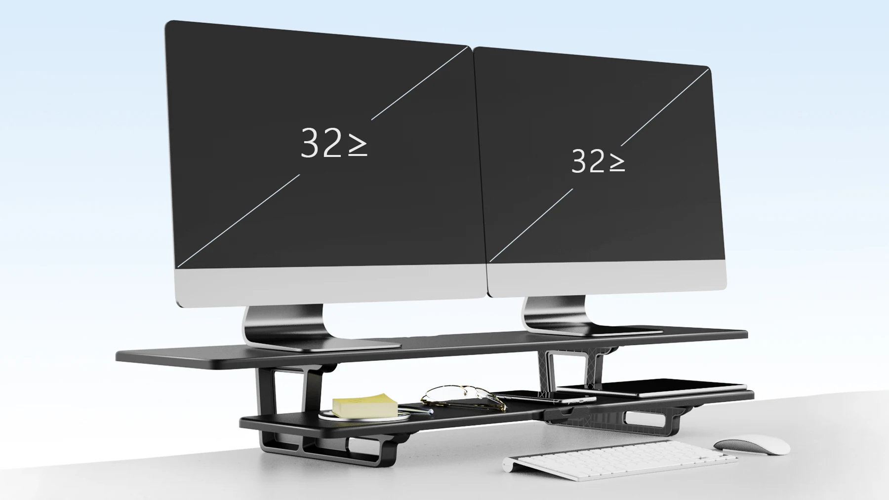 Monitor Stand Riser With Feet For Computer Laptop Imac,Elevating Laptop ...