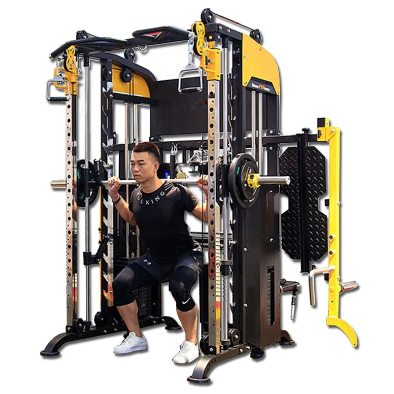 Wholesale Commercial Power Cage Squat Rack - Multi-Gym Trainer