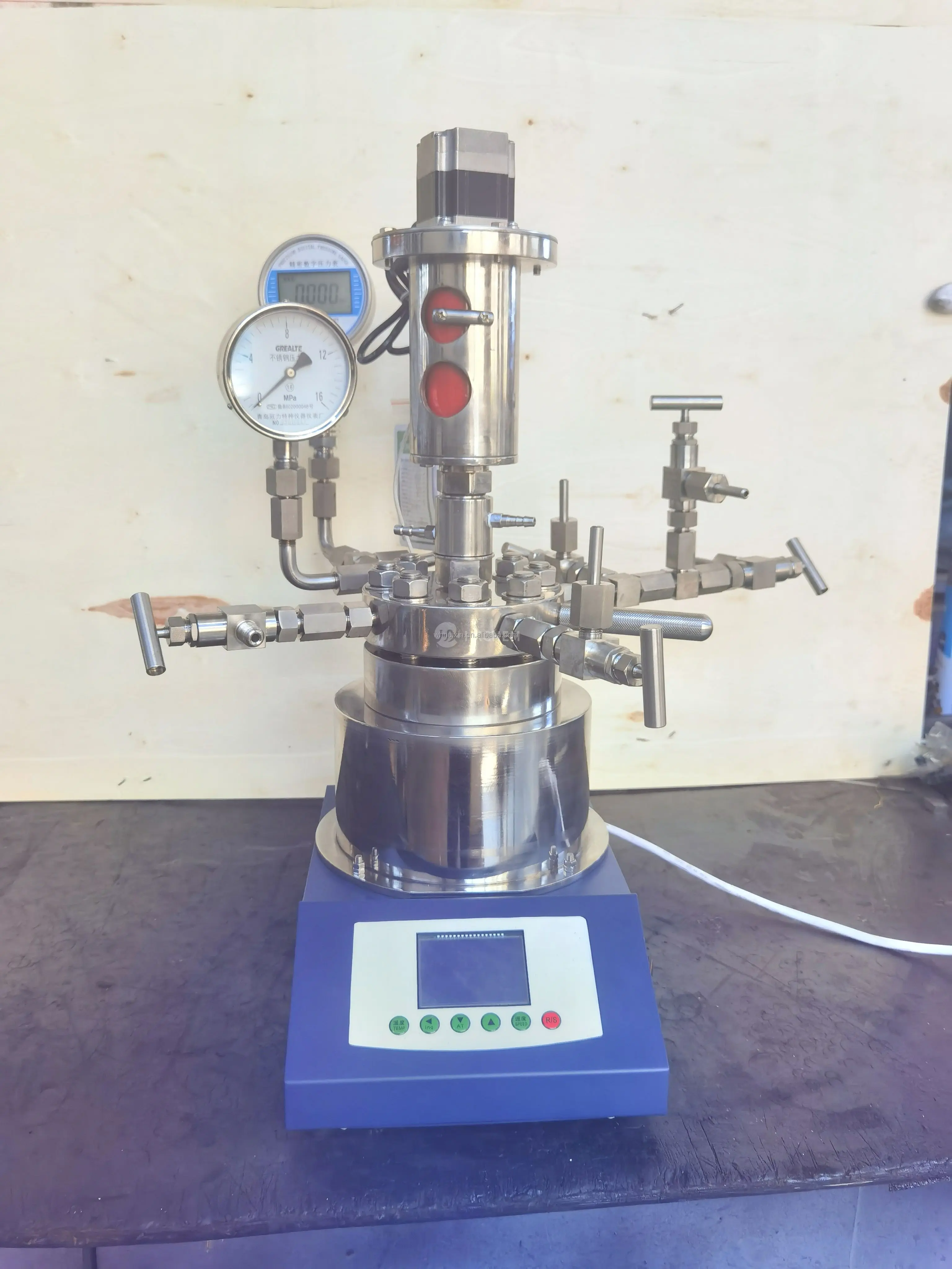 Laboratory High Pressure Hastelloy C276 Reactor - Easy to Operate