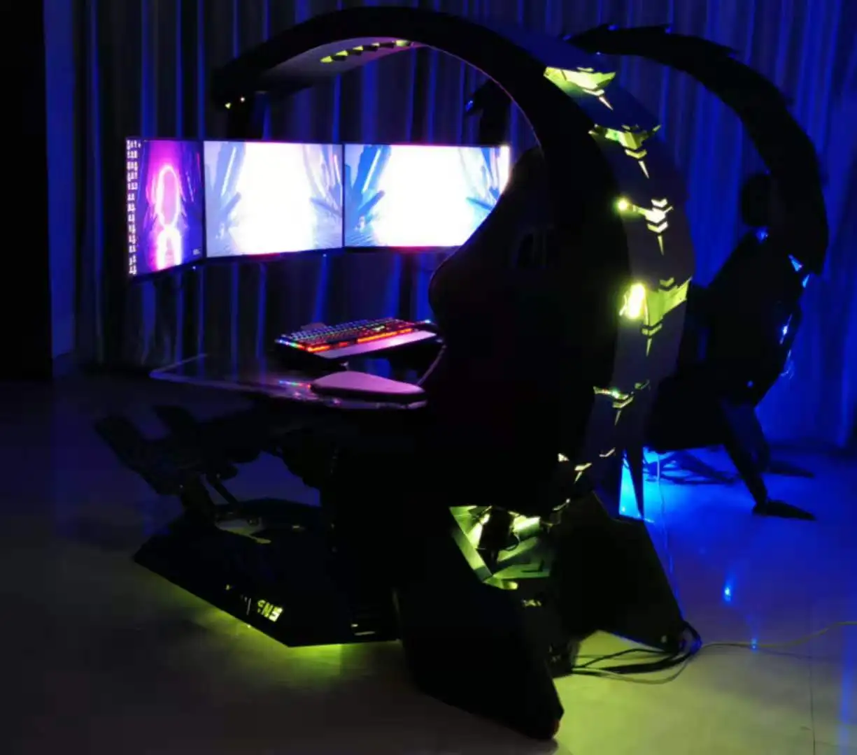 IMPERATOR WORKS CLUVENS UNICORN PC Gaming Chair - Massage & Zero Gravity