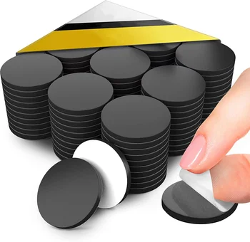 Adhesive Magnets For Crafts,Flexible Round Magnets With Adhesive ...