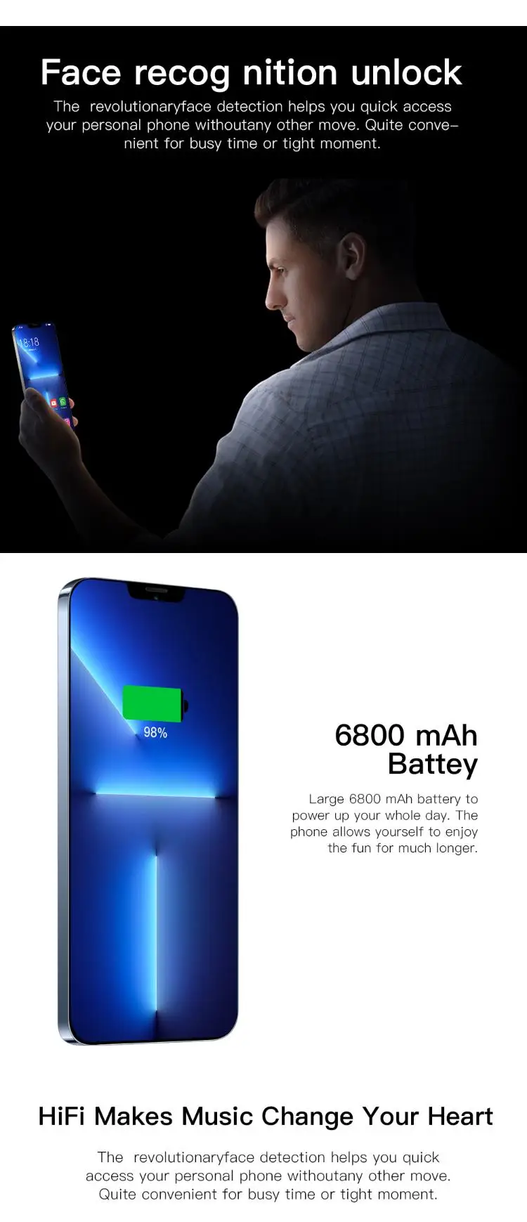 Free Shipping Online Shopping Buy I 13 Phone13 Pro Max With Tv Function ...