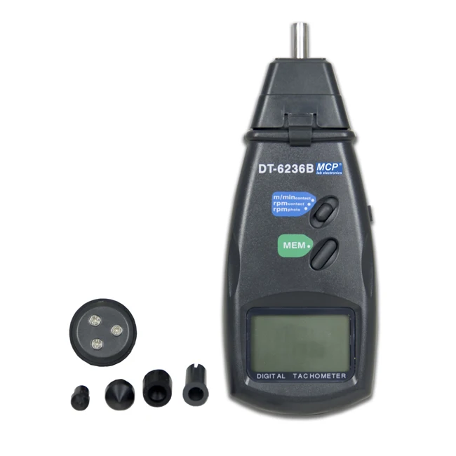 MCP DT6236B - Digital Rpm Tachometer/ Digital Tachometer / Laser ...