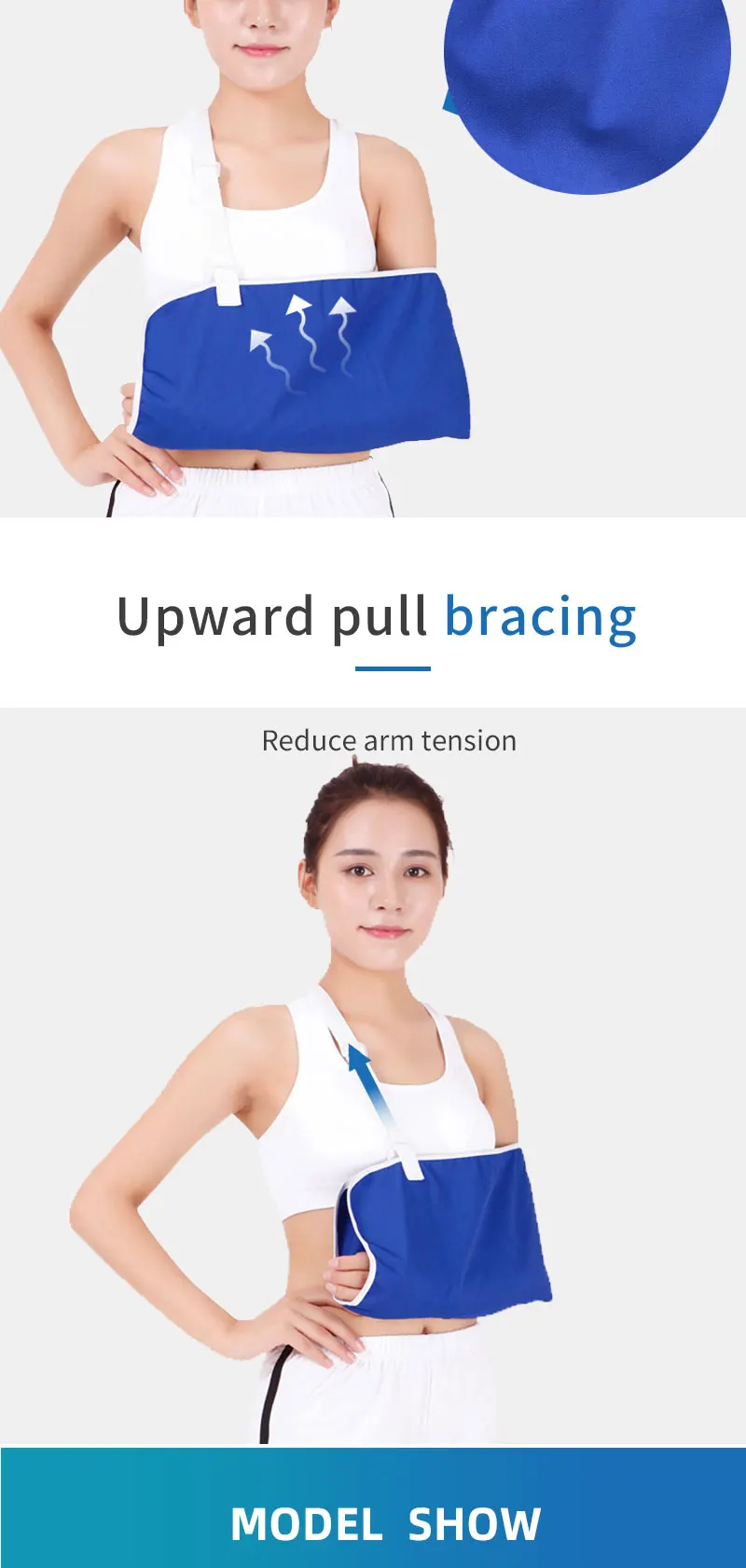 Medical Arm Shoulder Sling Broken Fractured Arms Strap Injury Sprain ...