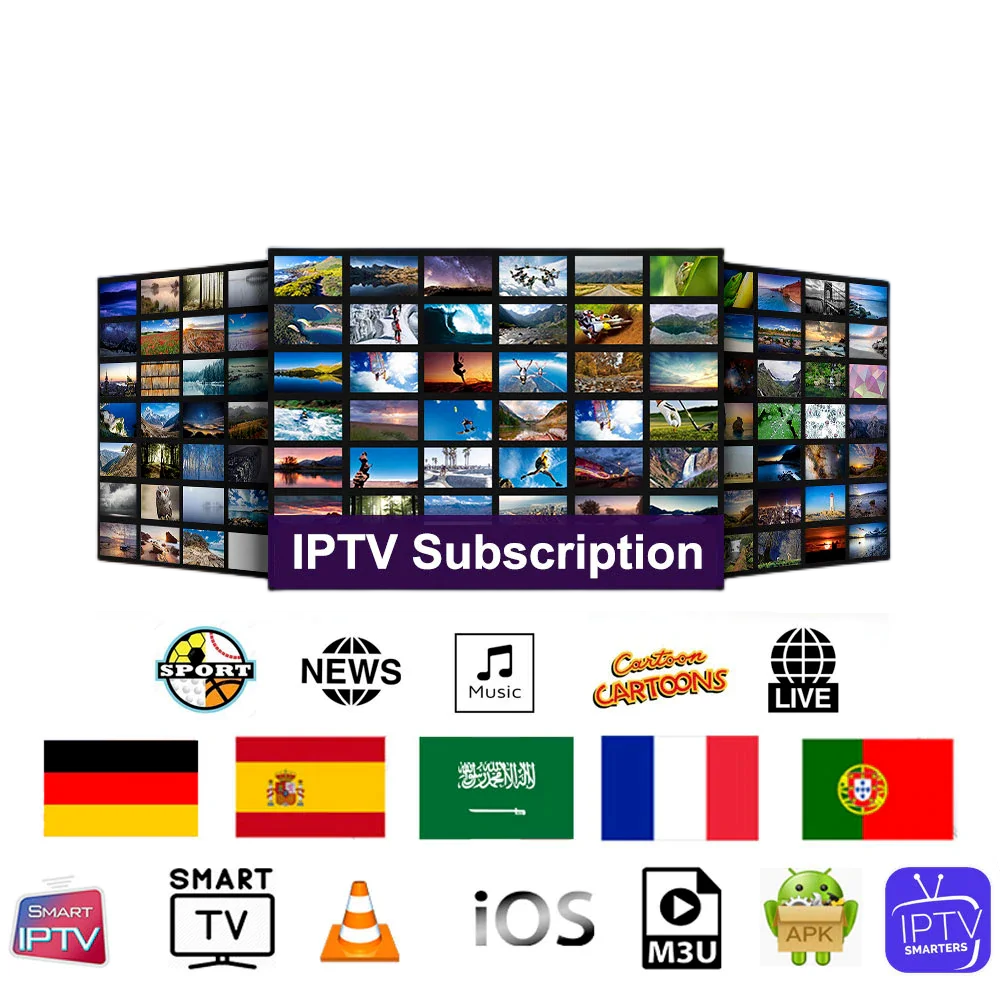 2023 Europe Iptv Ccam Europa M3u Subscription For Europe Polish Middle ...