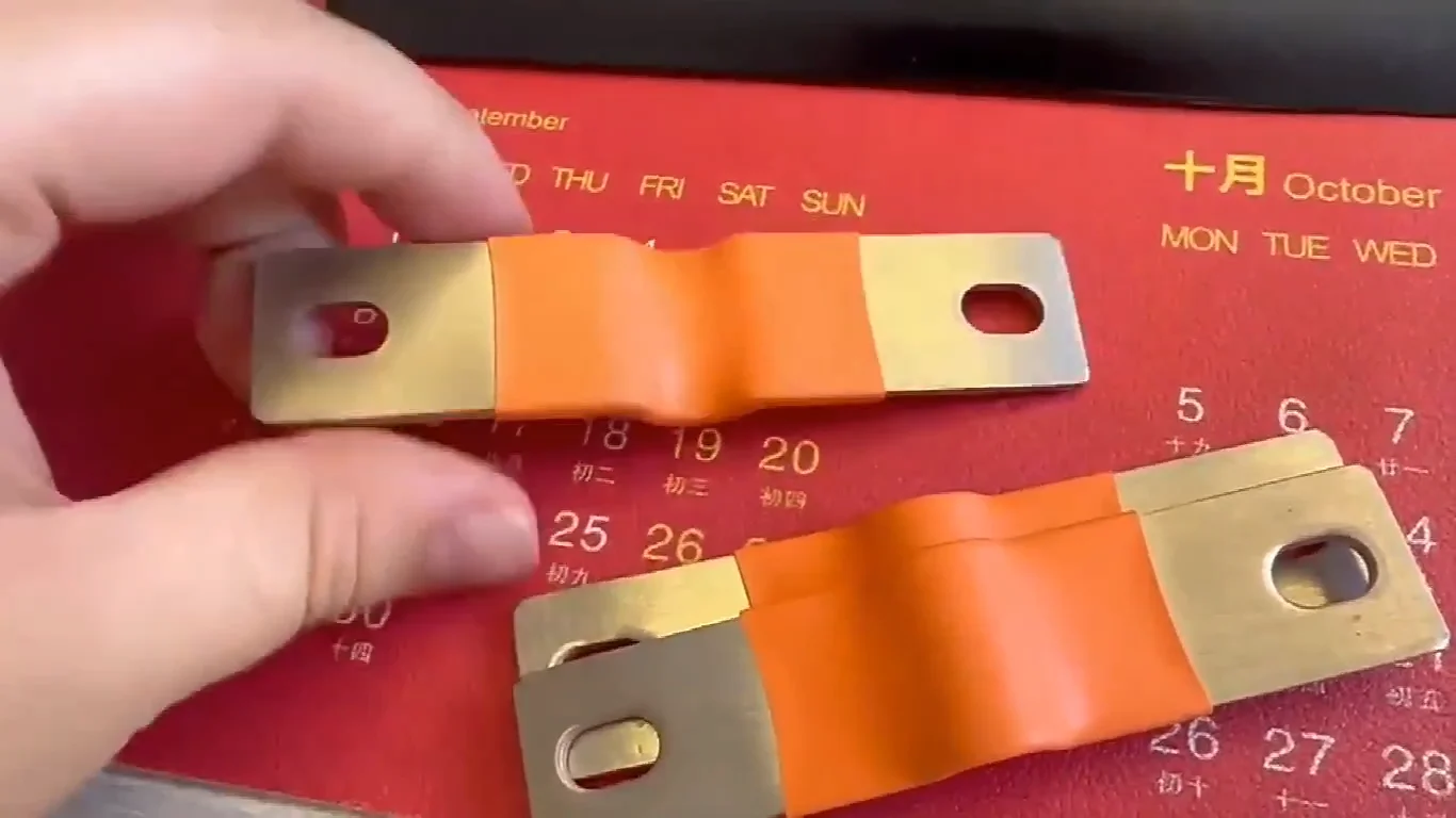 300a M6 Copper Busbar Flexible Busbar Cells Lithium Battery Straps ...