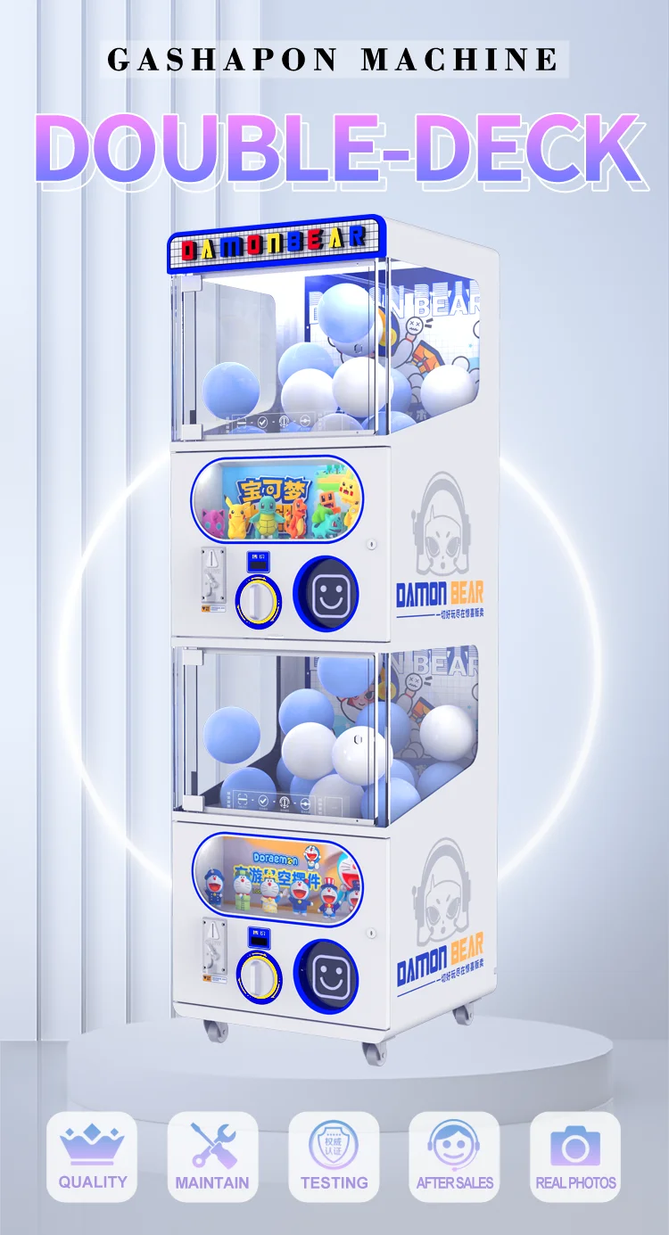 More Combination Coin Operated Twisted Egg Game Equipment Capsule ...