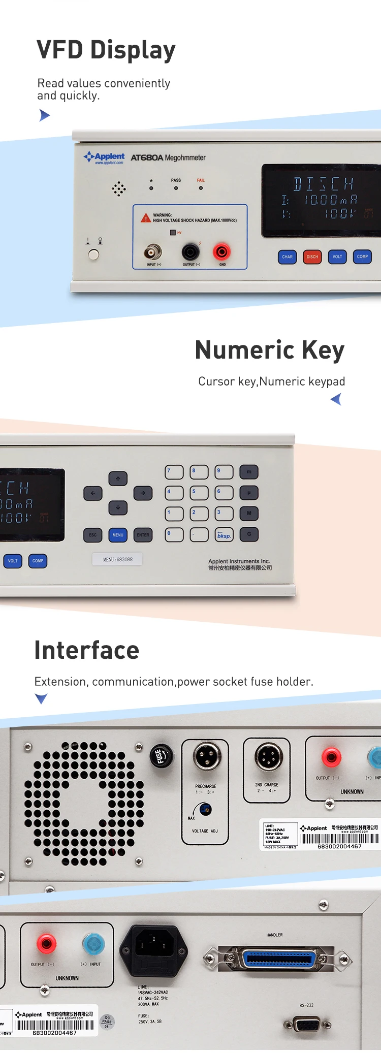 200mA Super Capacitor Leakage Current Tester AT680A| Alibaba.com