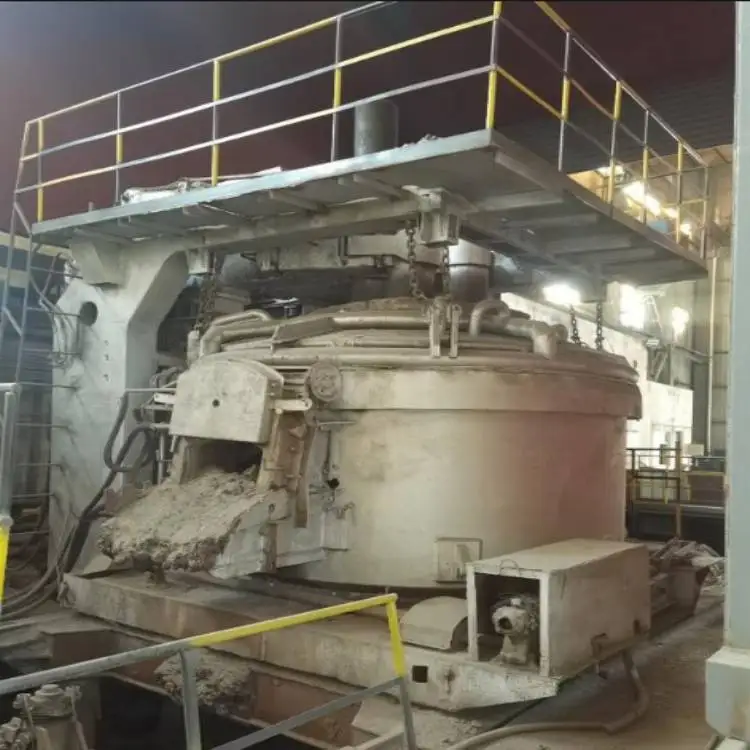 1 Ton Industrial Electric Arc Furnace for Cast-Iron Scrap Heat ...