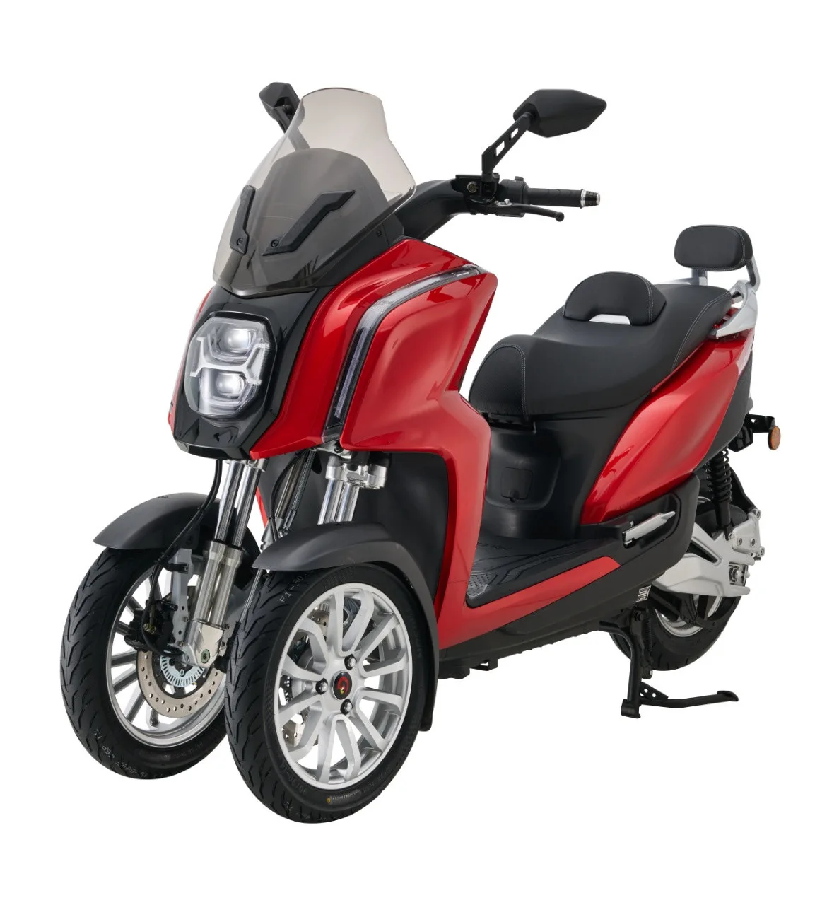 2023 E Tricycle - Inverted Reverse Three Rounds Electric Trikes