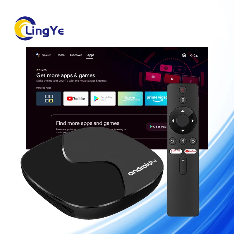 V8 Android TV Box - High Quality 4K Set-Top Box with BT Voice5.0
