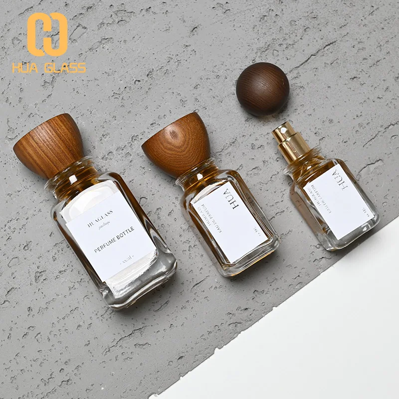 Custom Square Cube Perfume Bottles - 30ml, 50ml, 100ml