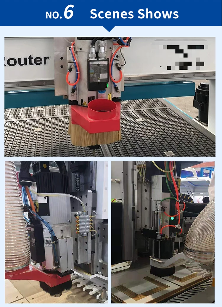 9kw 24000rpm Iso30 Atc Air Cooling Wood High Torque Iso30 Cnc Router ...