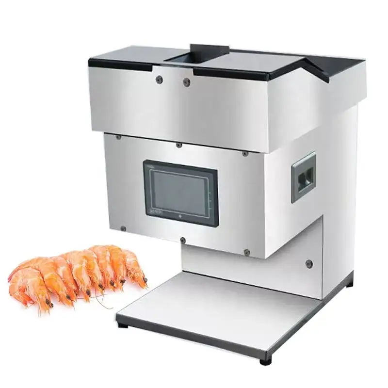 Commercial Professional Shrimp Peeling Machine - Fish Slice Cutter