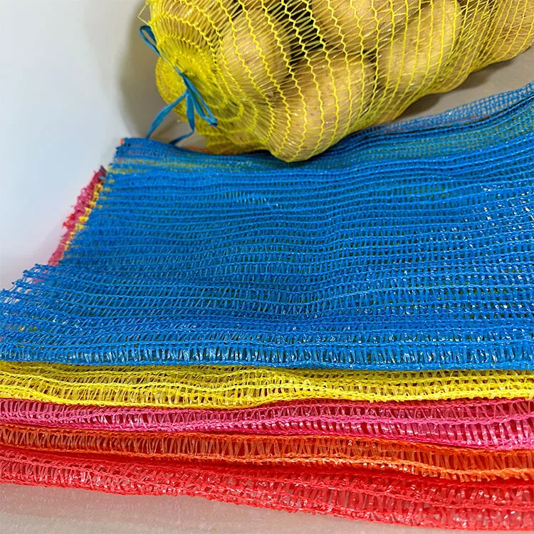 Plastic 40kg Pe Raschel Mesh Nets For Vegetables Mesh Bag Green Color ...