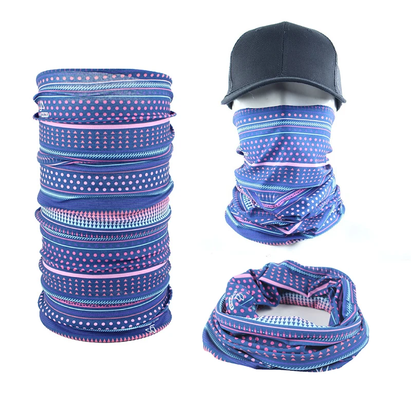 Multifunction Cycling Neck Gaiter Seamless Tube Polyester Custom ...