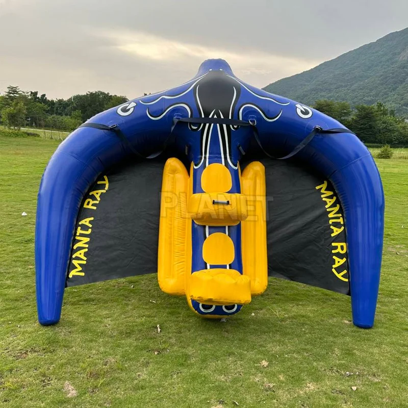 Inflatable Flying Kite Tube - PVC Manta Water Ray Towable Tube for ...