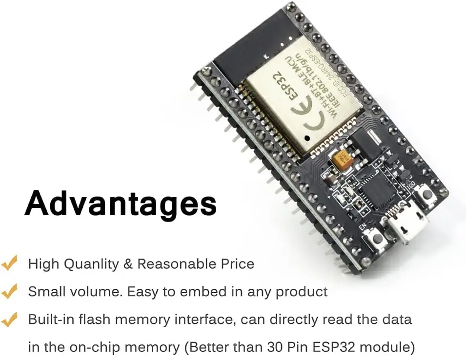 Esp32 Development Board Wifi+blue-tooth Ultra-low Power Consumption ...