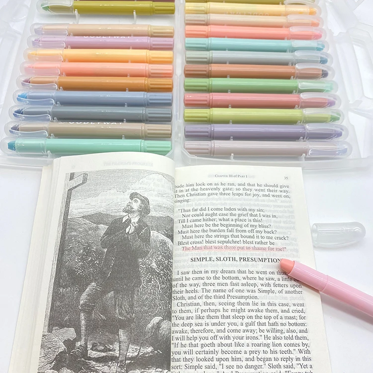 Professional Suppliers Eco Friendly 8 12 24 36 Colored Gel Highlighter ...