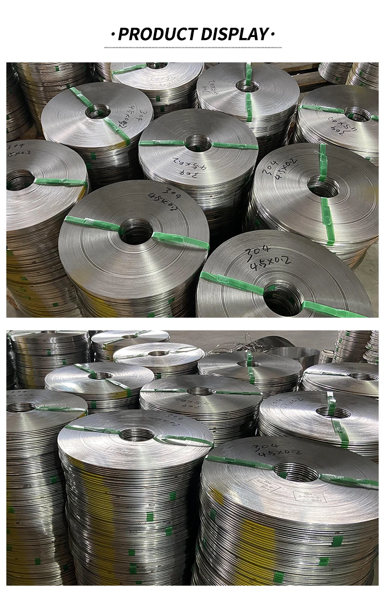 V-shape Stainless Steel Spool Metallic Strip For Industrial Standard ...