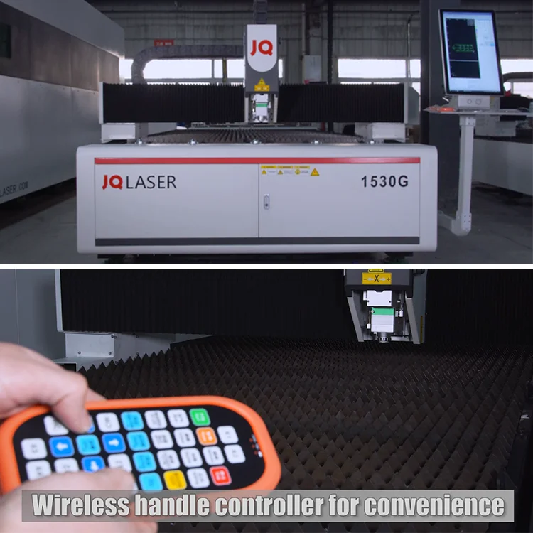 JQLASER 1500W 2000W 3000W Laser Cutting Machines for Steel Metal Small ...