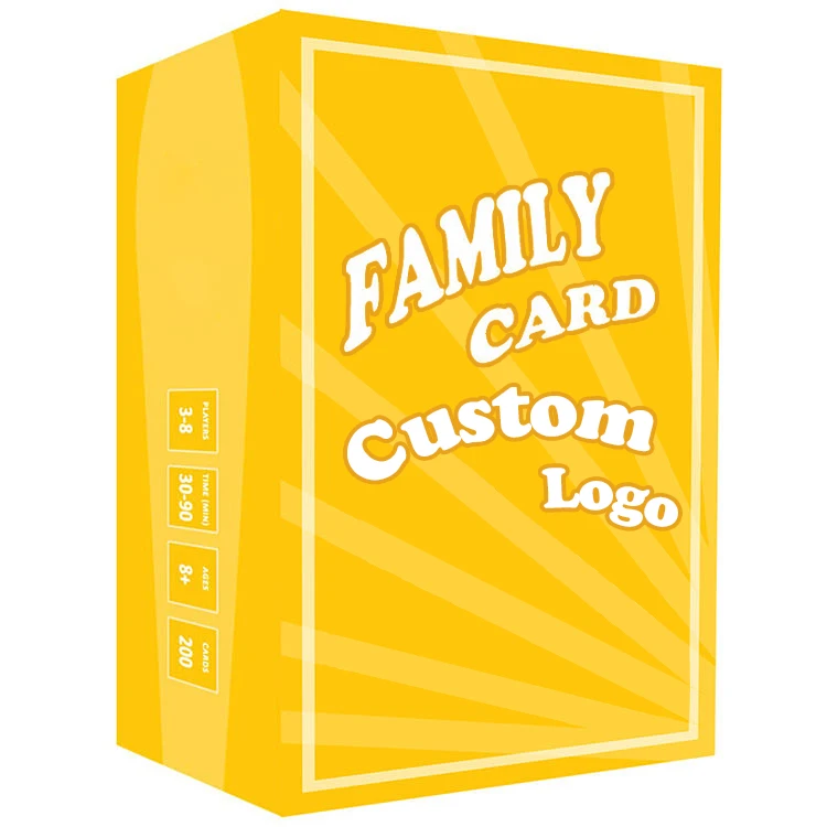 Fun Family Card Game - Start Conversations and Challenges