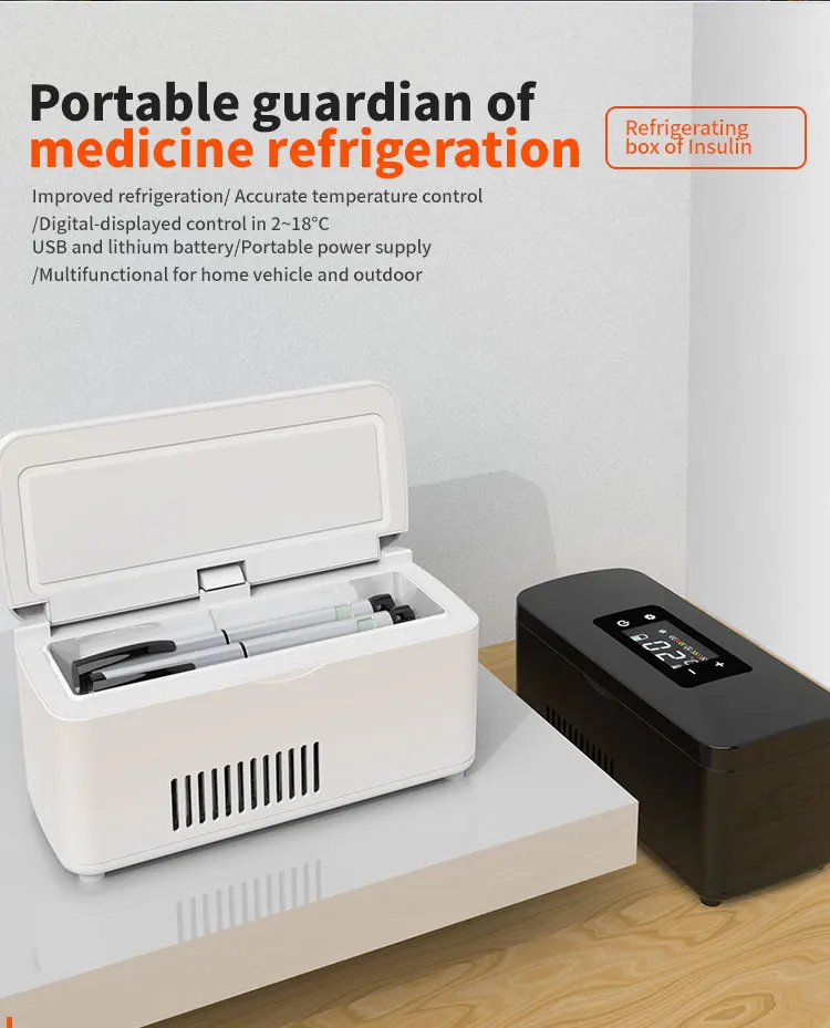Mini Insulin Refrigerator Coolers Carry-on Case With You Insulin ...