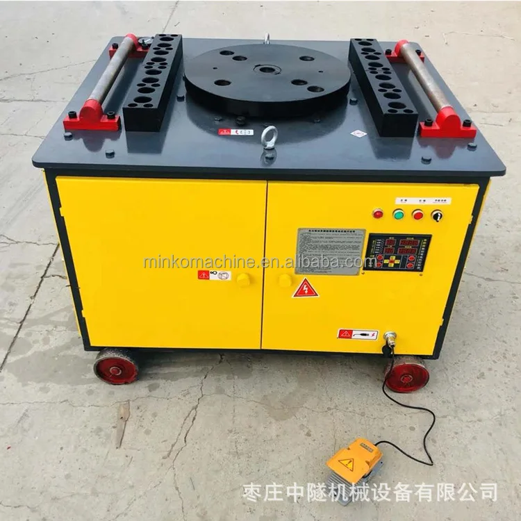 Cnc Bar Bender Automatic 10 Mm Steel Pipe Wire Bending Machine Made In ...
