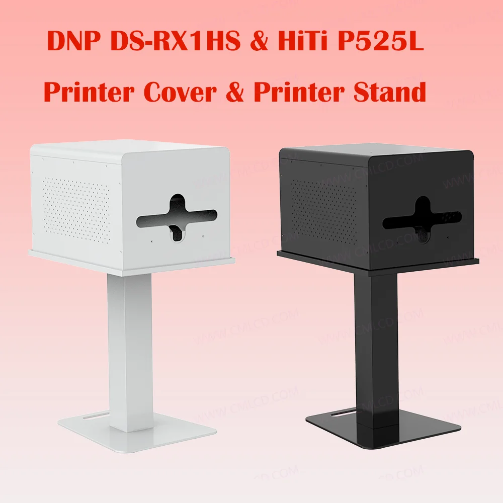 Printer Cover and Stand Metal Case - Protecting Selfie Photo Booth Printer