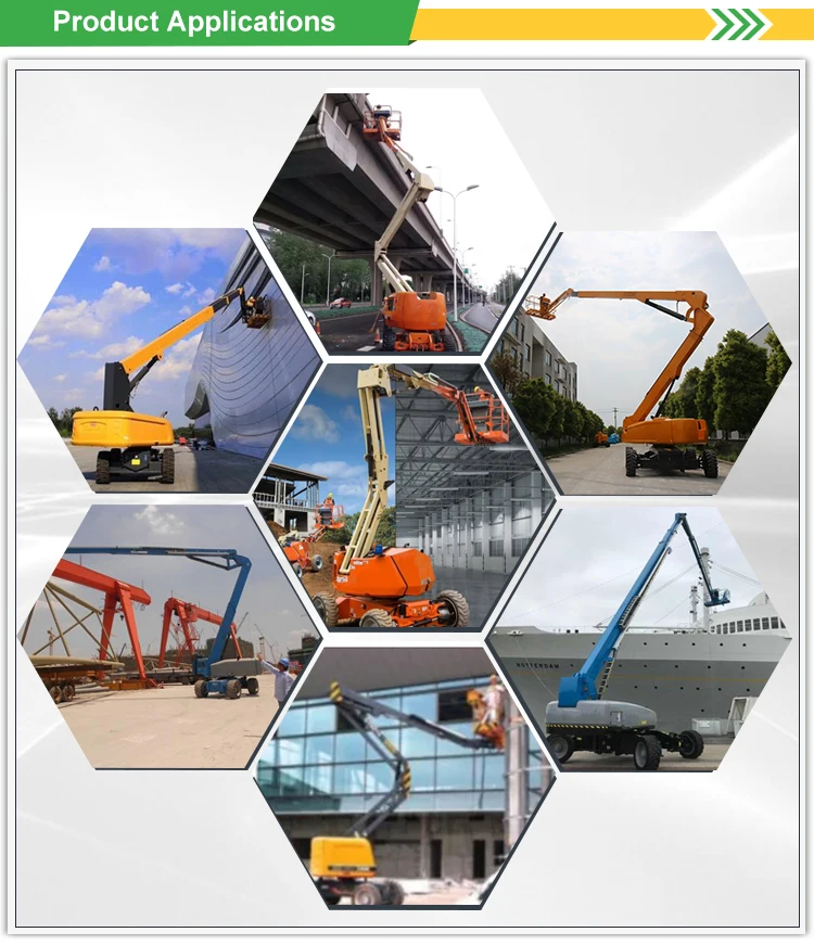 Jovoo 9m-20m Self-propelled Boom Lift Cherry Picker Electric/diesel ...